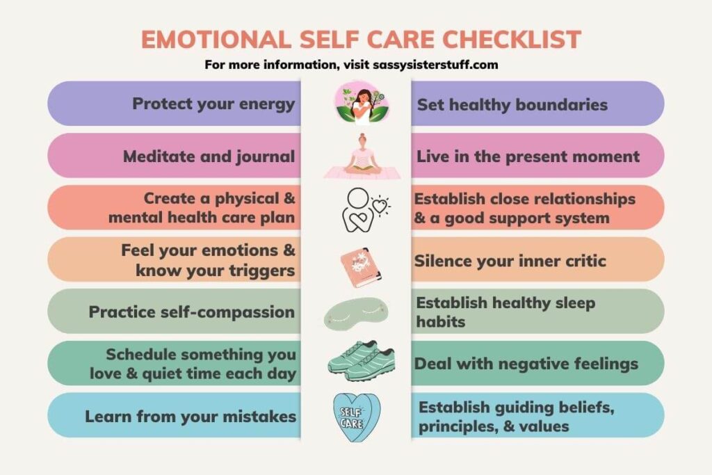 21+ Ways to Practice Emotional Self Care and Wellness - Fashion & me